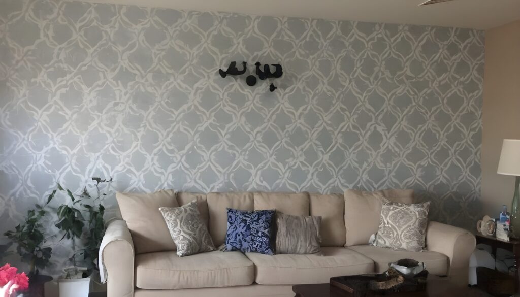 Wall Stencils for Bedroom would Make Bedroom Look Stunning