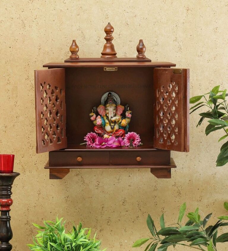 Creative Wooden Mandir Designs to Enhance Your Home