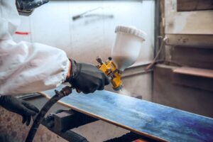 What is Melamine Polishing | Melamine Painting Coat Process